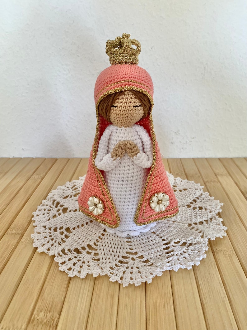 Crochet Mother Mary Blessed Virgin Mary Our Lady of Guadelupe - Etsy