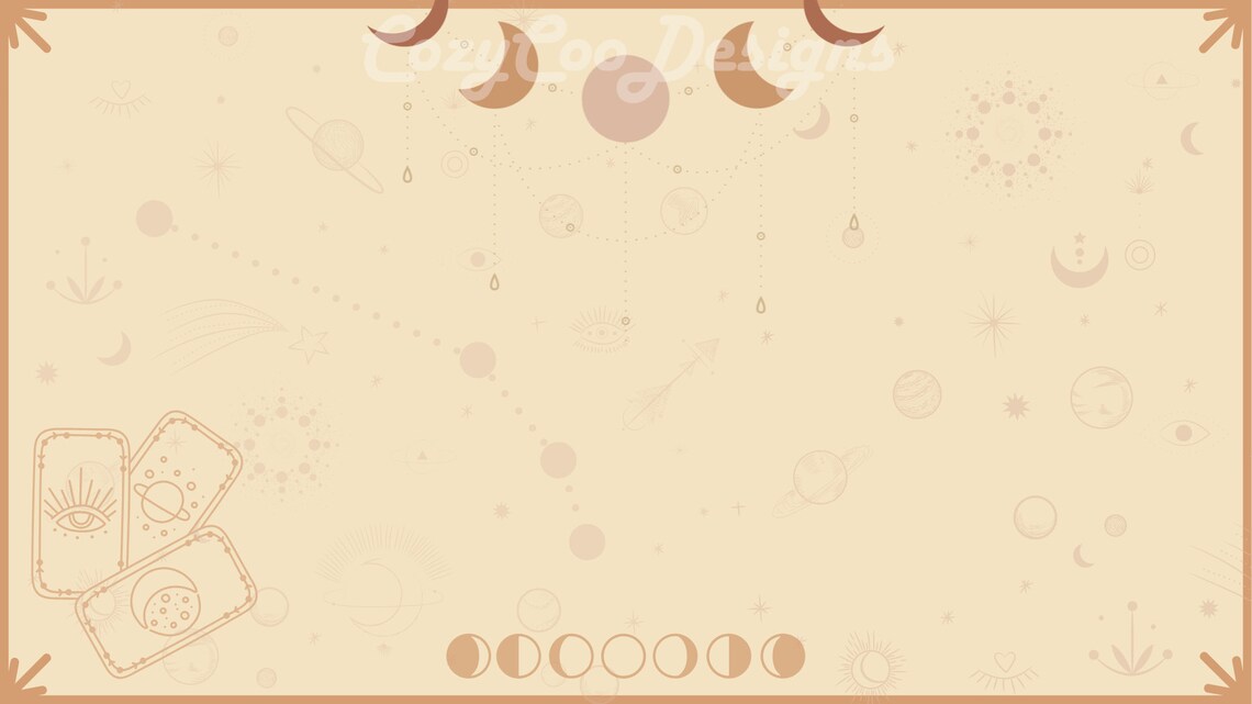 Tarot Card Stream Overlay, Twitch Overlay, Streamer Graphics, Vtuber ...