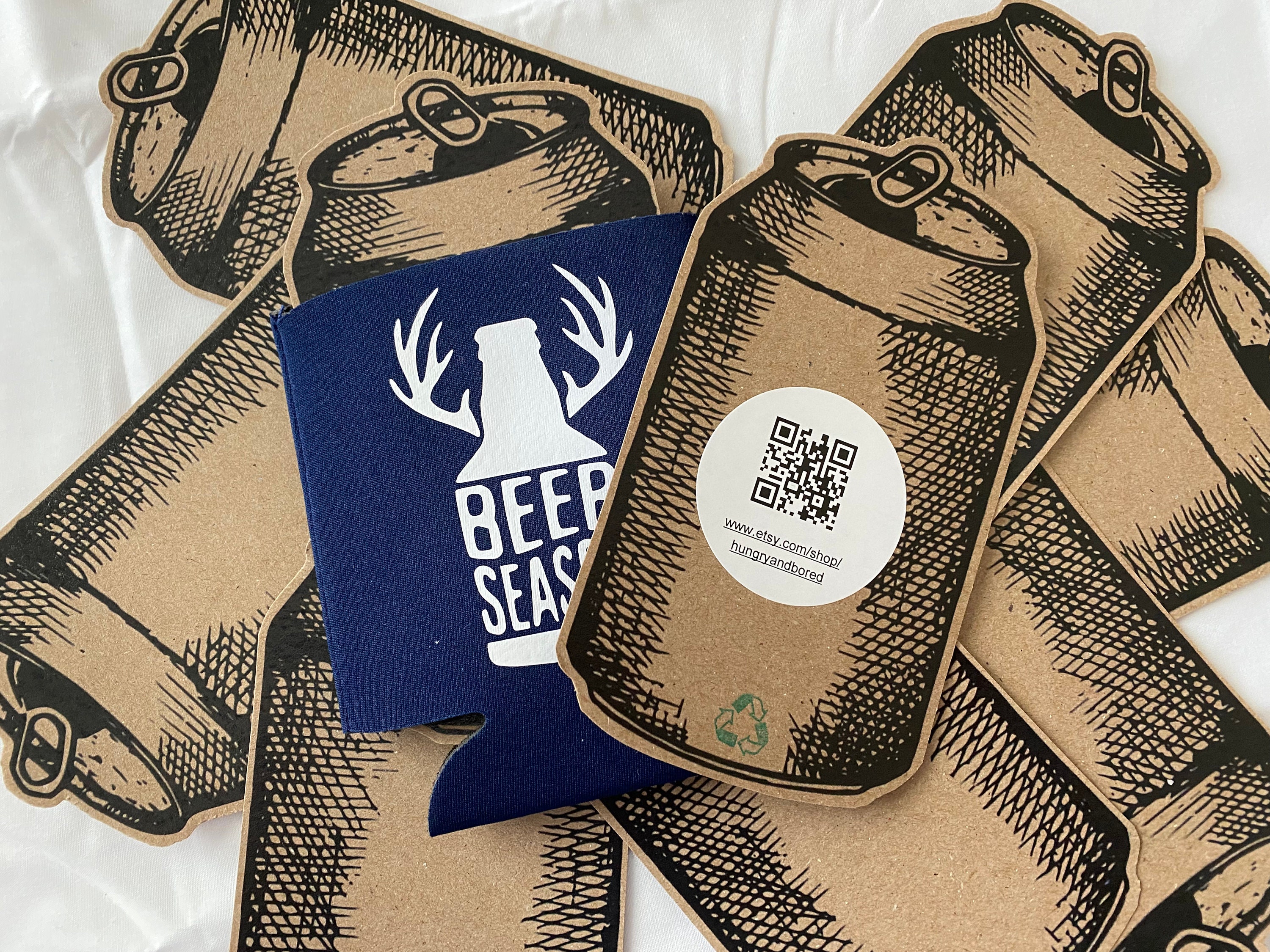 Printable Instant Download 12 Oz Beer Soda Can Display Card Insert for ...