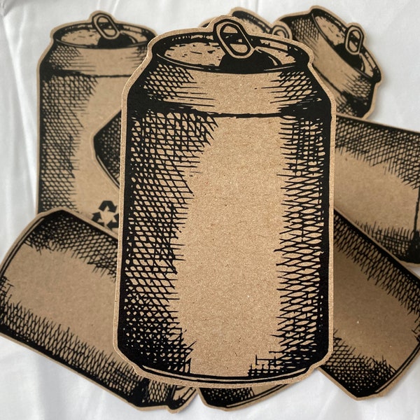 Can Cooler Insert Card - Etsy