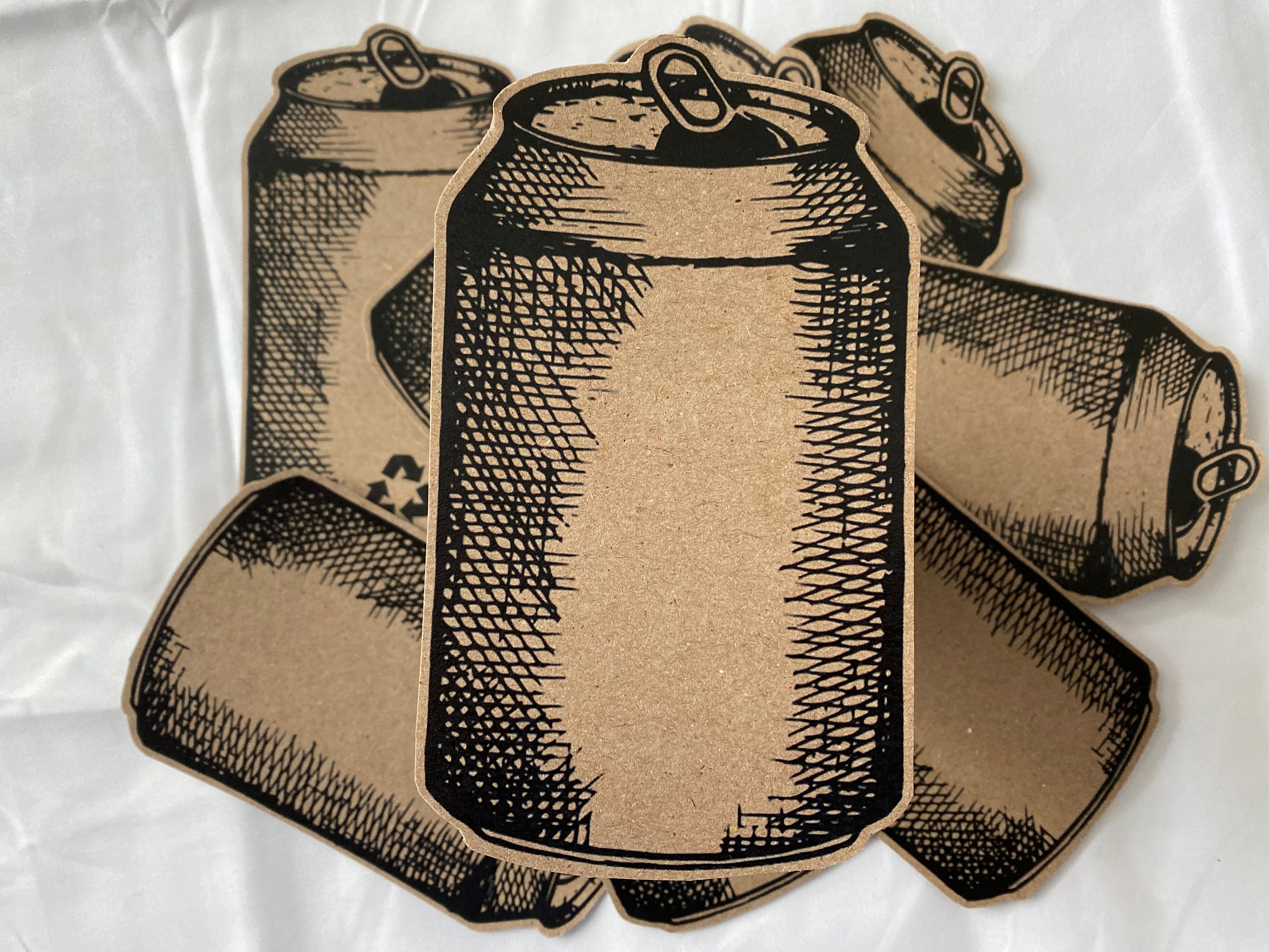 Printable Instant Download 12 Oz Beer Soda Can Display Card Insert for ...