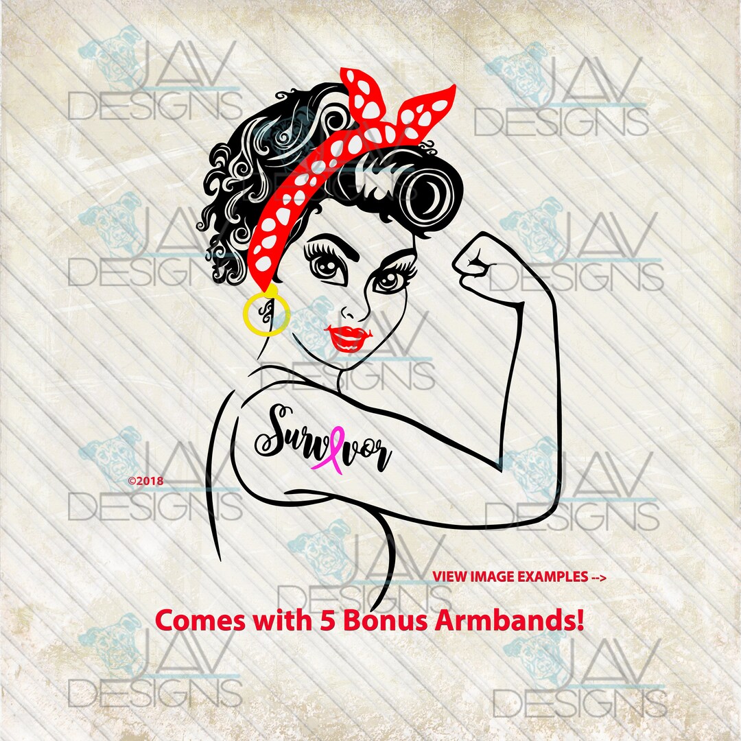 Rosie SVG ©pinup Faith Rosie Svg, Pinup Girl Rosie, Rosie the Riveter ...