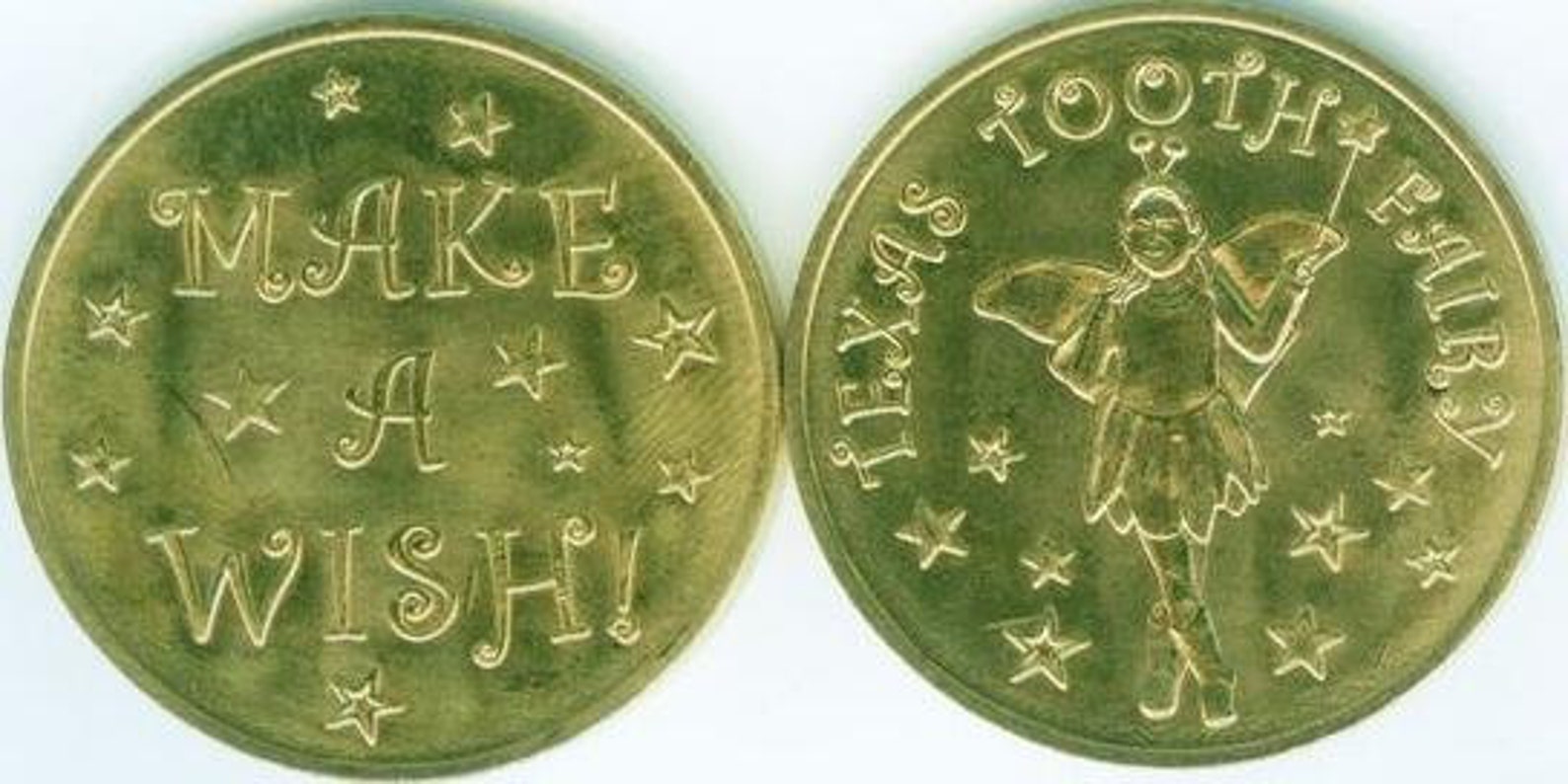 Texas Tooth Fairy Collectible Keepsake Coin SET - Etsy