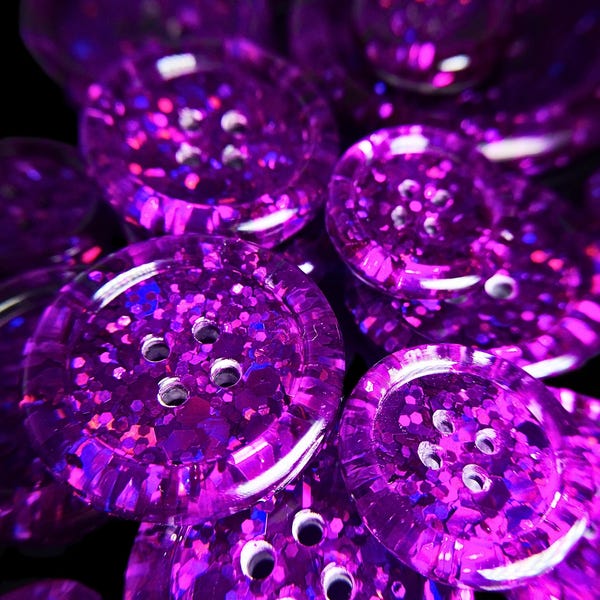Violet Buttons - Etsy