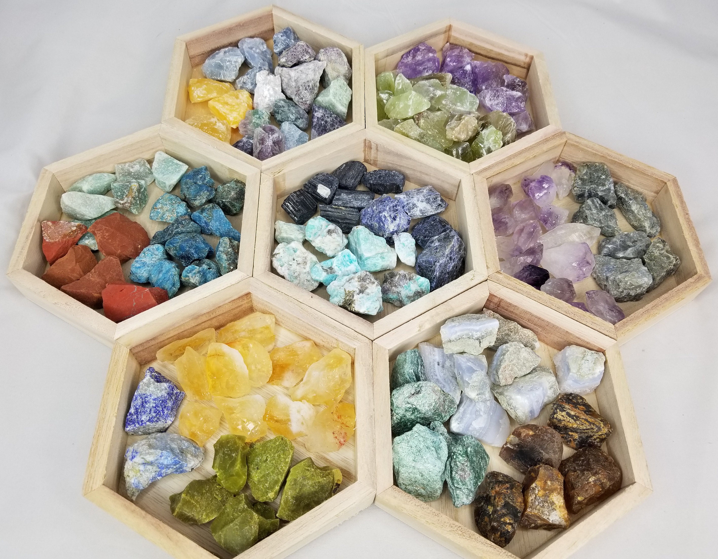Mini Intuitively Chosen Raw Crystal Set | Beginner Crystal Set | Zen ...