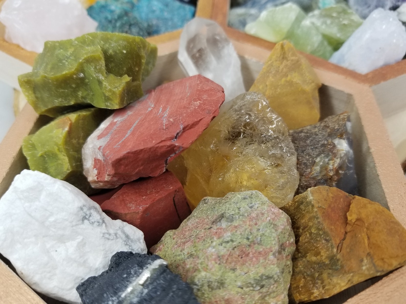 Intuitively Chosen Rough Crystal and Stone Set Crystals | Etsy