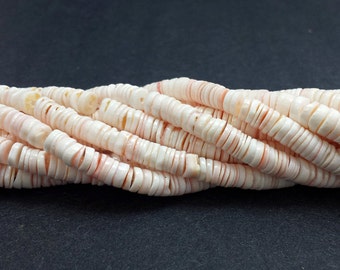 Kabibi Shell Heishi Beads 4 5 Mm 24 Inches Strand | Etsy