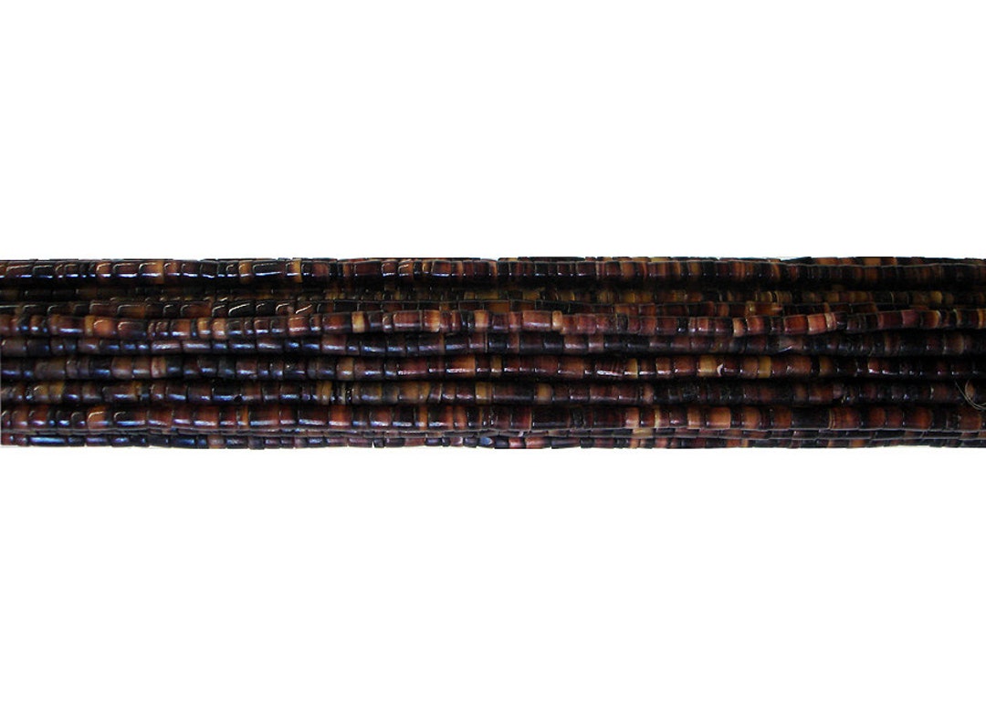 Black Pen Shell Heishi Beads 2-3 Mm 24" - Etsy