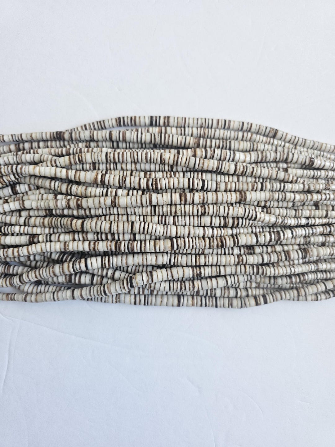 Graduated Black Olive Shell Beads Heishi 16" - Etsy