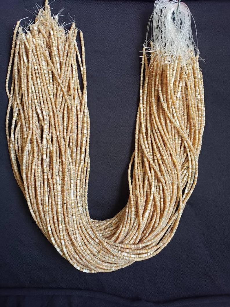 2-3 Mm Kabibi Shell Heishi - Etsy