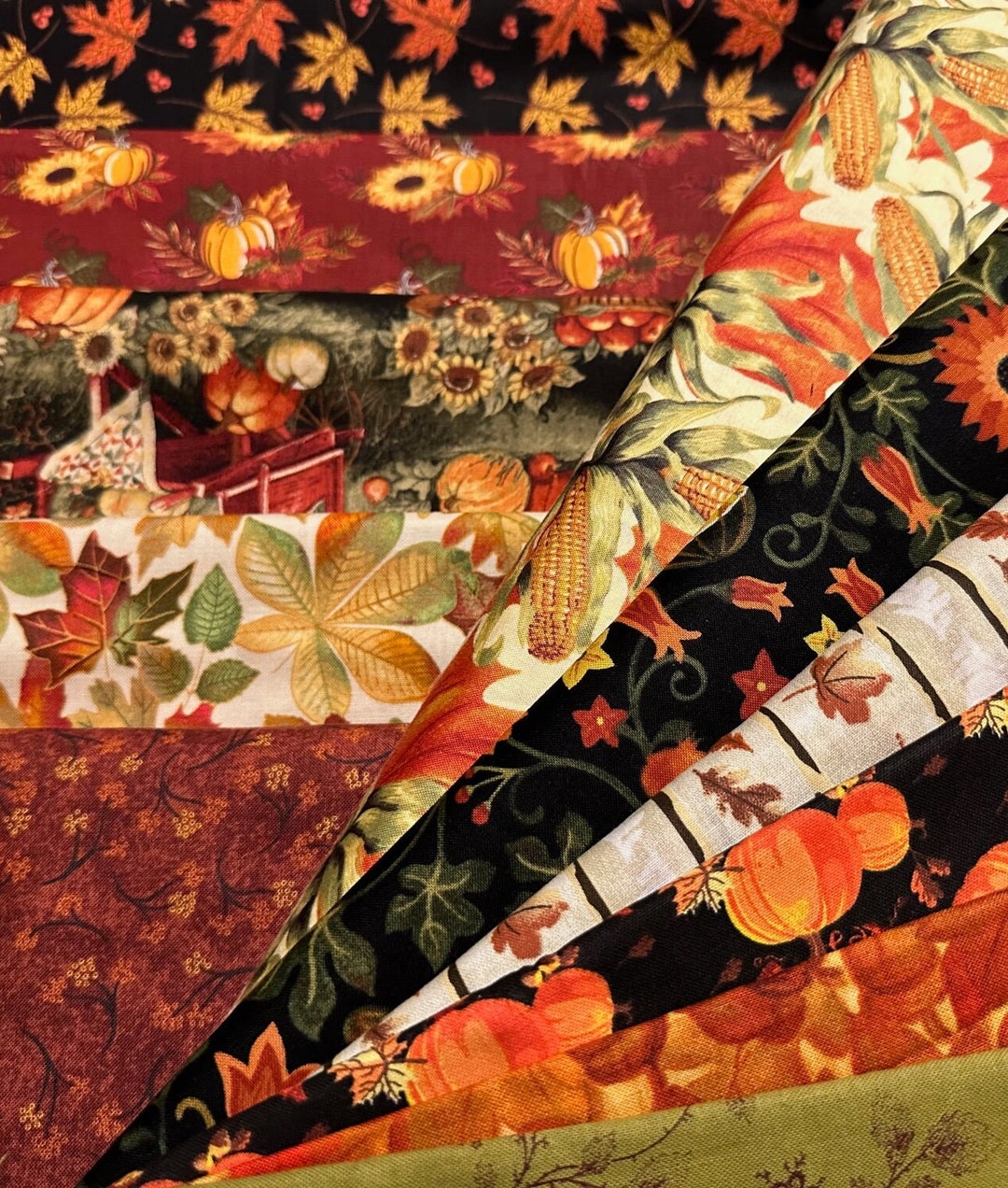 20 Strips 2.5 X 43 Jelly Roll Autumn Fall - Etsy
