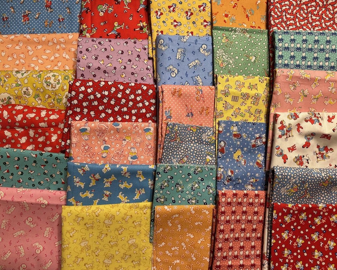 30 - 5" by 5" Squares Storytime, Playtime Children & Animals. - Etsy