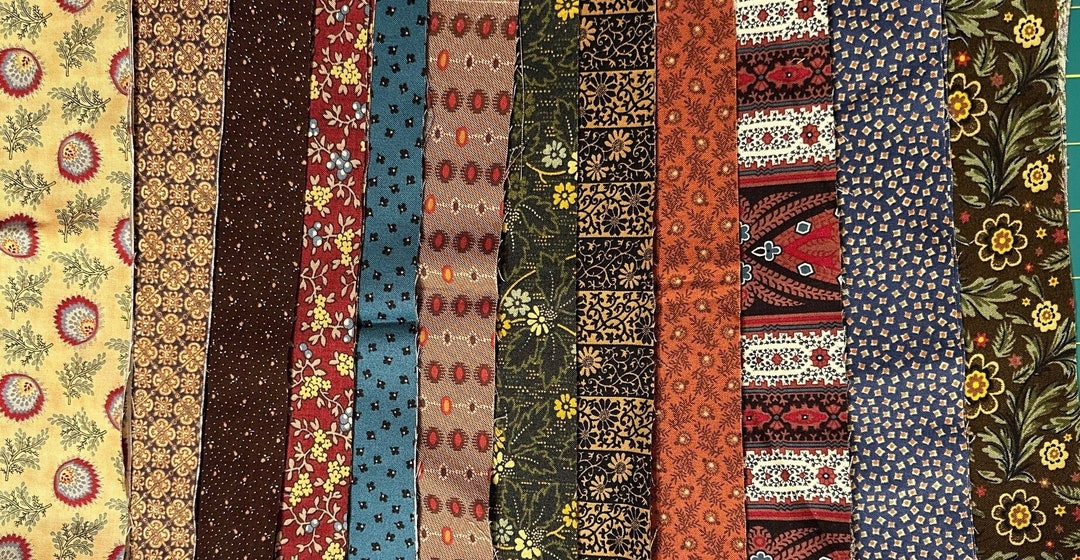 12 2.5 X 43 Jelly Roll Strips CIVIL WAR Reproduction Prints - Etsy