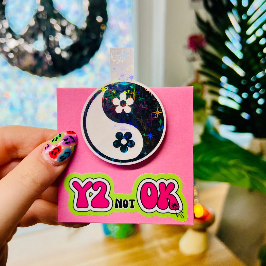 Yin Yang Y2K Magnetic Bookmark - Etsy
