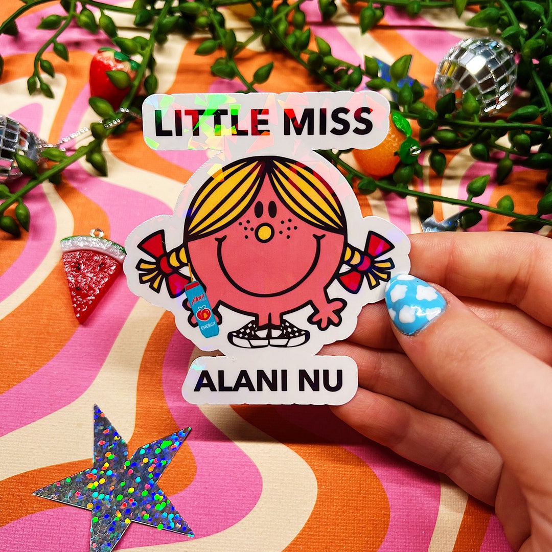 Little Miss Alani Nu Energy Drink Sticker - Etsy