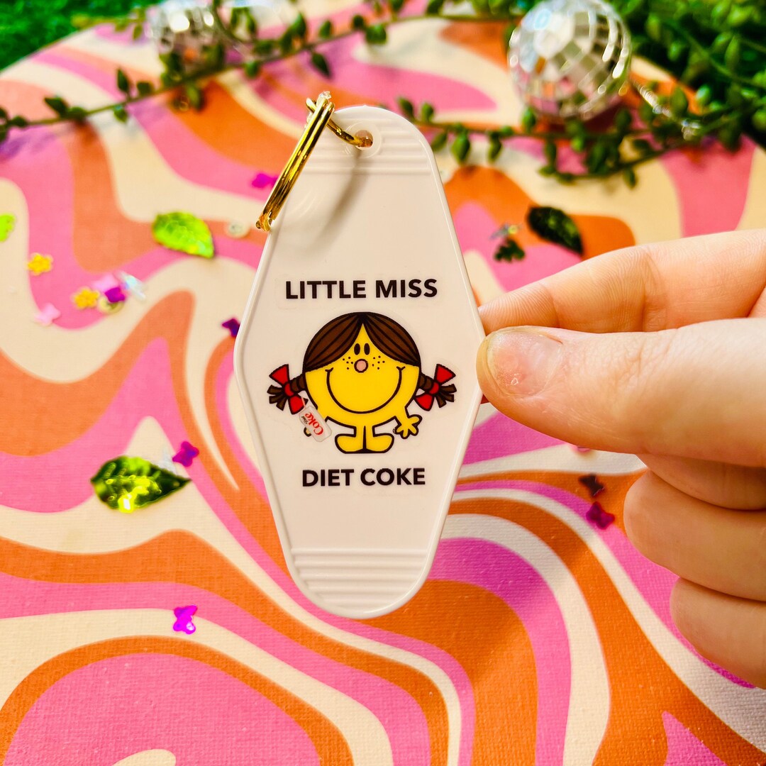 Little Miss Diet Coke Motel Keychain - Etsy