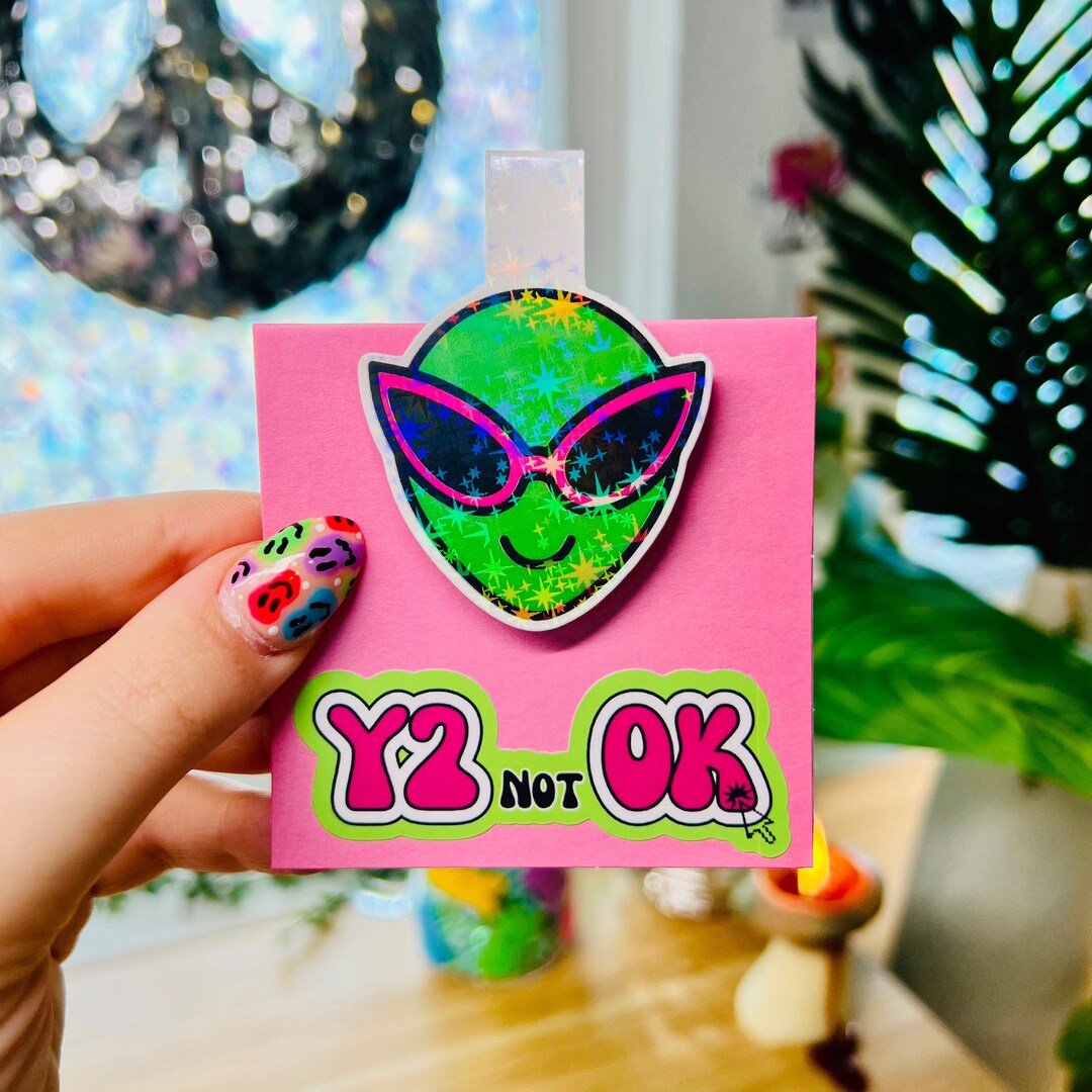 Alien Y2K Magnetic Bookmark - Etsy