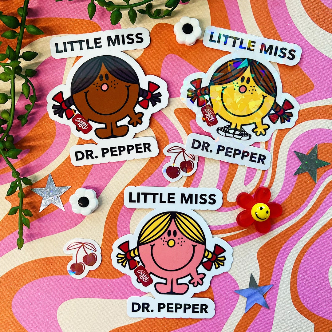 Little Miss Dr. Pepper Sticker Cute Gift for Dr. Pepper Addicts - Etsy