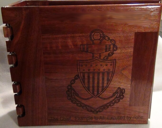 Walnut Charge Book, Military Charge Book - Etsy