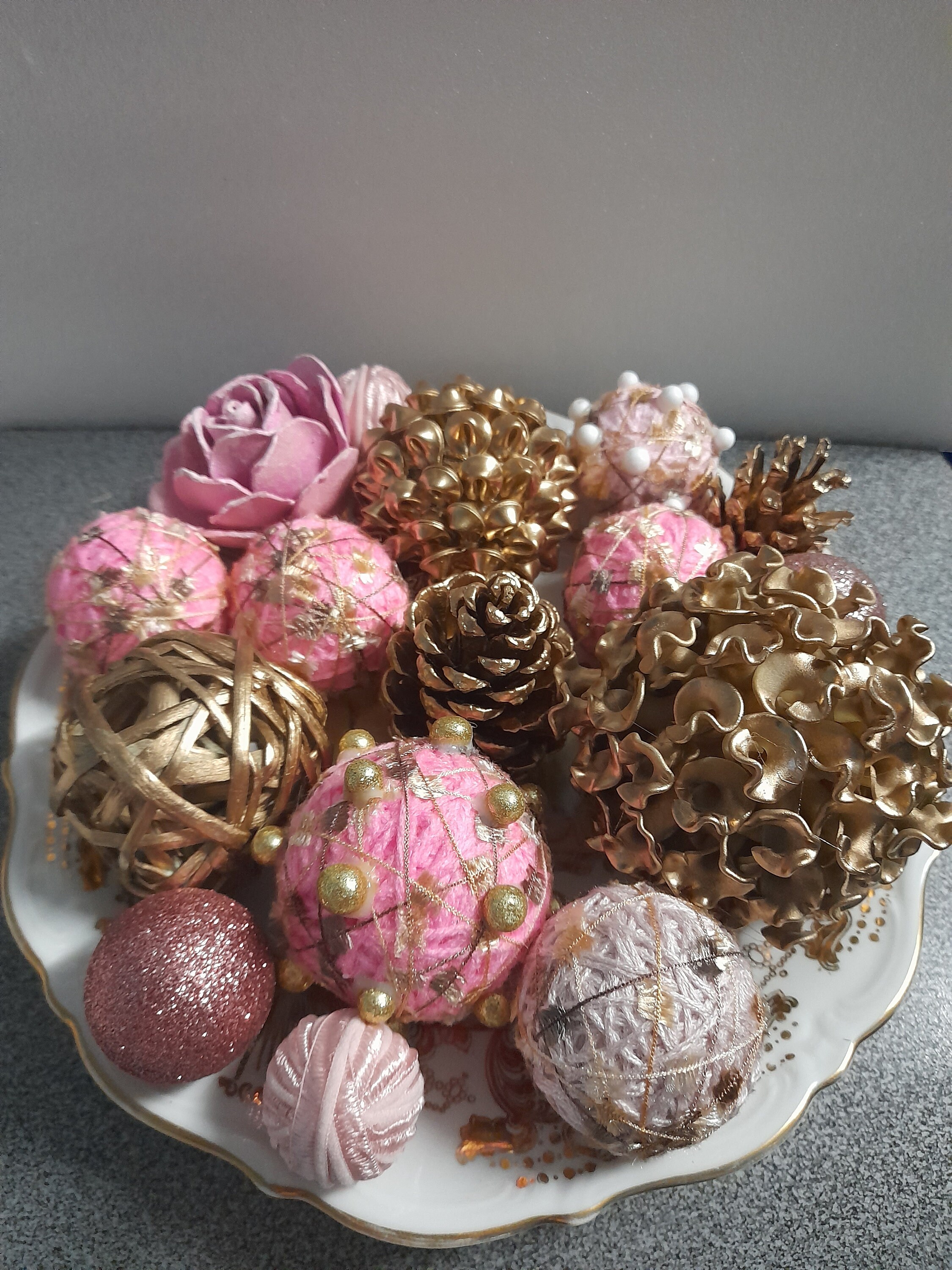 Decorative Balls for Bowls, Table Centerpiece, Modern Home Decor ...