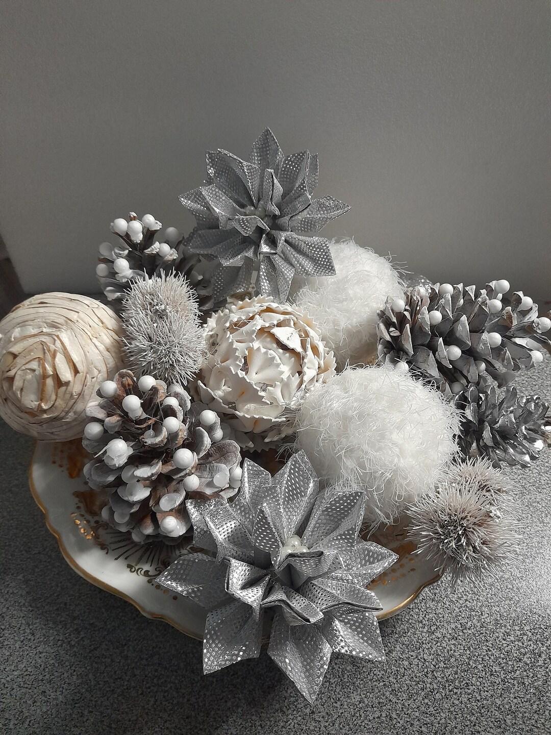 Decorative Balls for Bowls, Table Centerpiece, Natural Home Decor ...