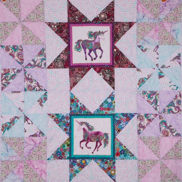 Unicorn Quilt Pattern - Etsy
