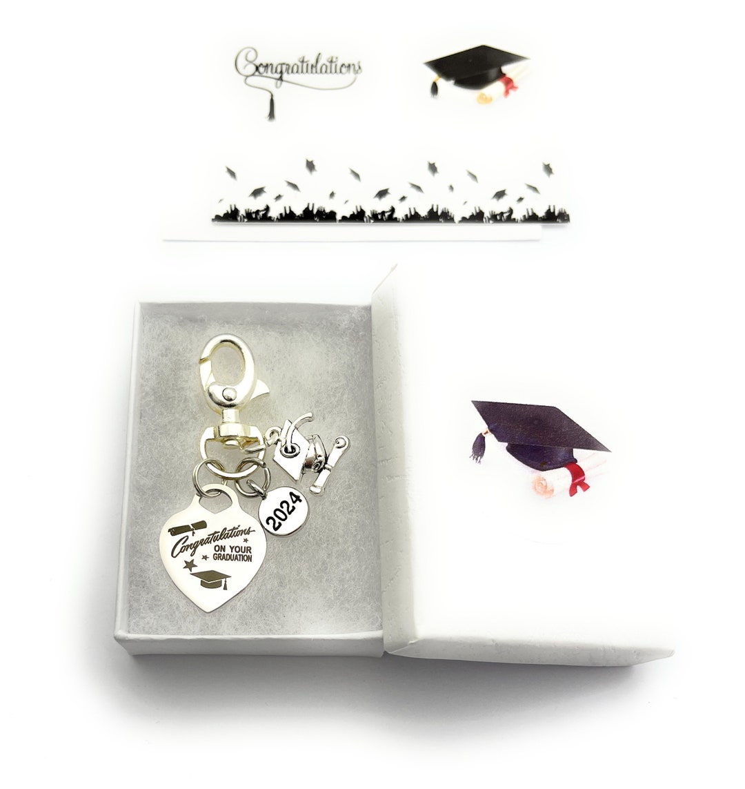 Congratulations on Your Graduation 2024 Keyring and Graduation Gift ...