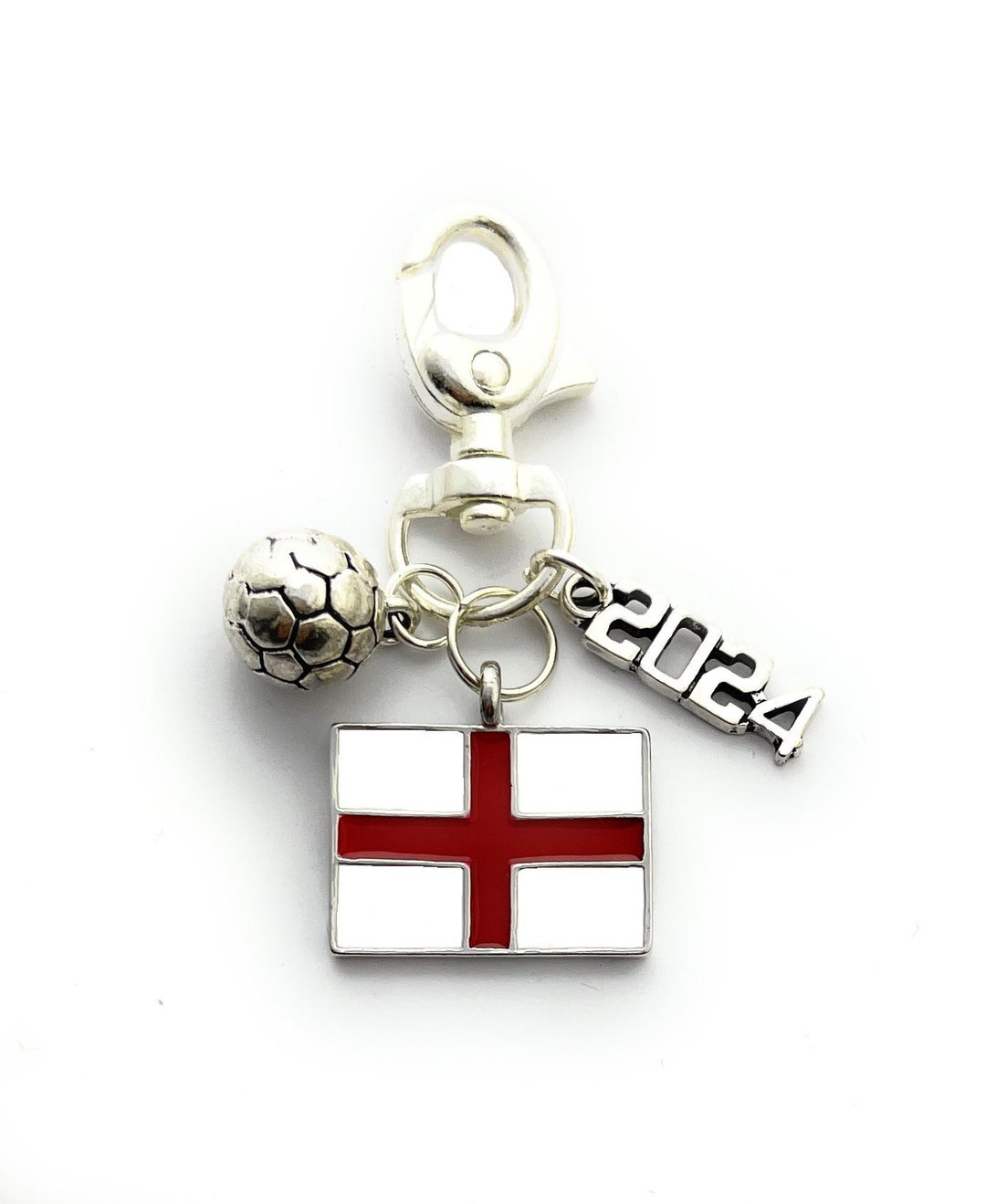 England 2024 Football English Flag Keyring With 4 Gift Options - Etsy UK