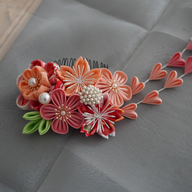 Japanese Kanzashi - Etsy