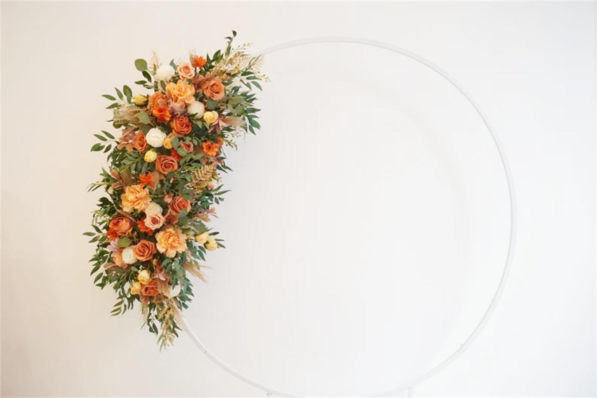 Double-sided Round Arch Flower,wedding Flower Garland for Round Arch ...