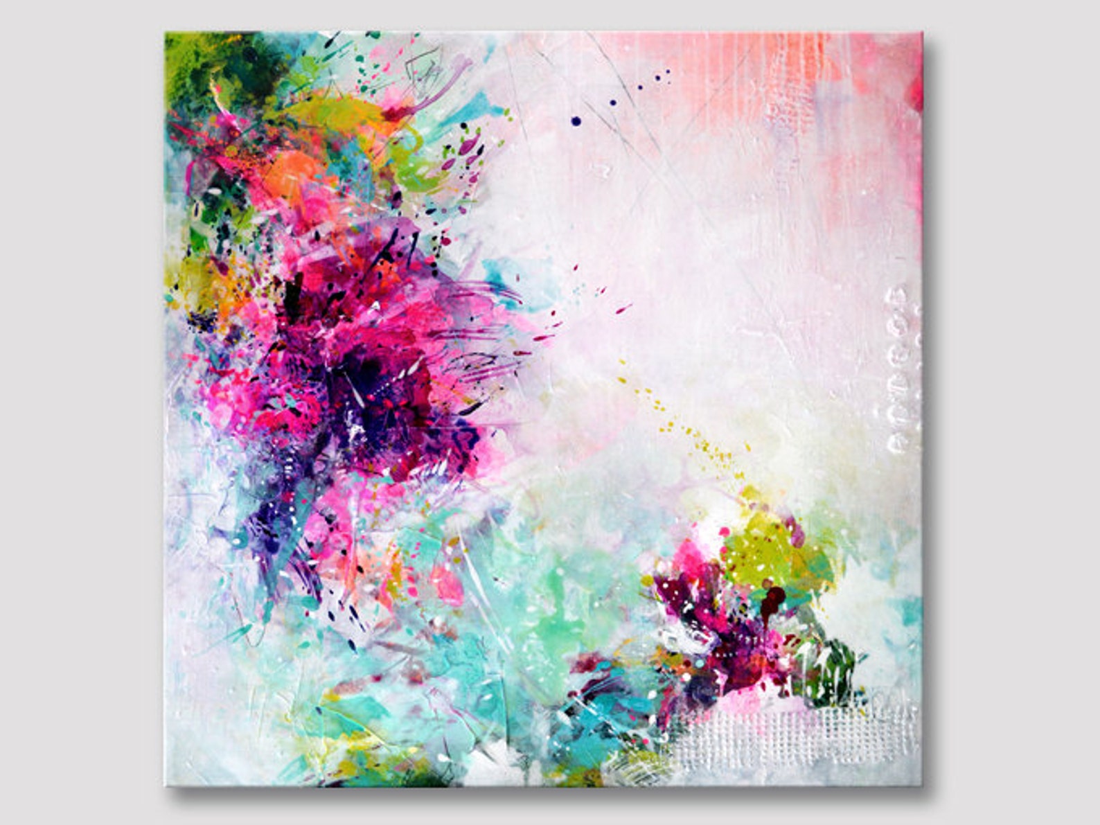 Original fine art abstract large painting abstract art | Etsy