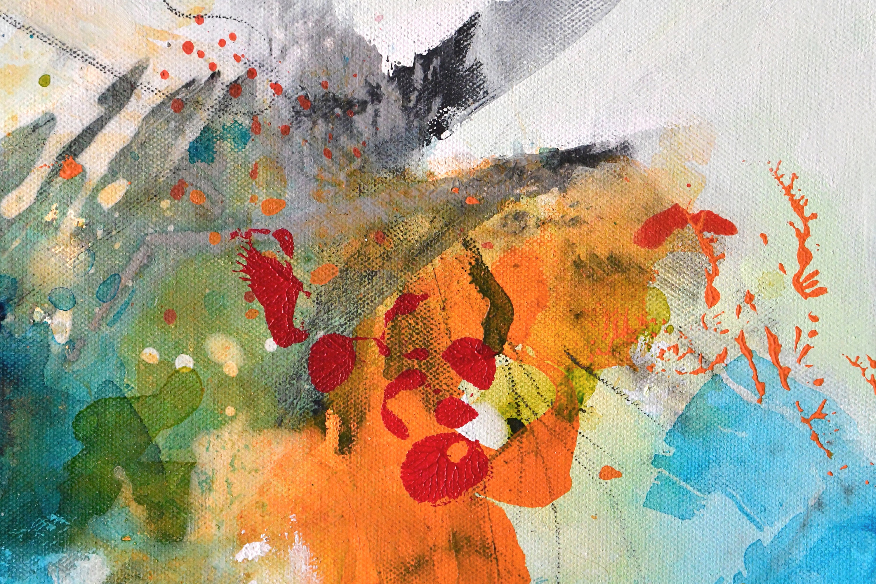 Abstract Painting // Colorful Painting // Original Fine Art // Abstract ...