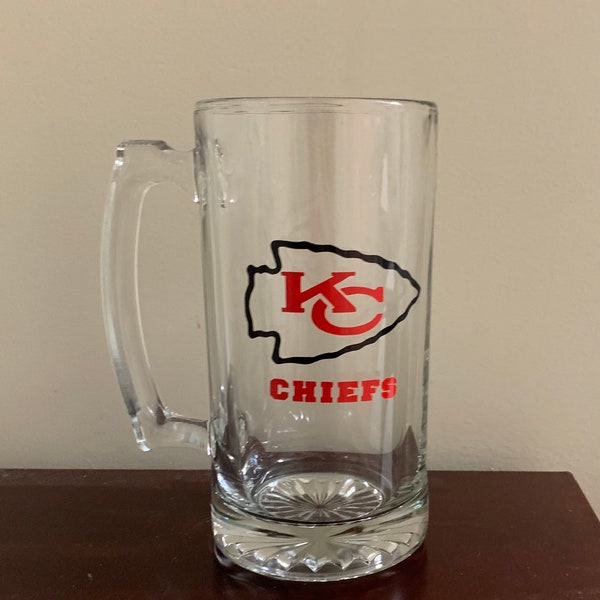 Chiefs Beer Mug - Etsy