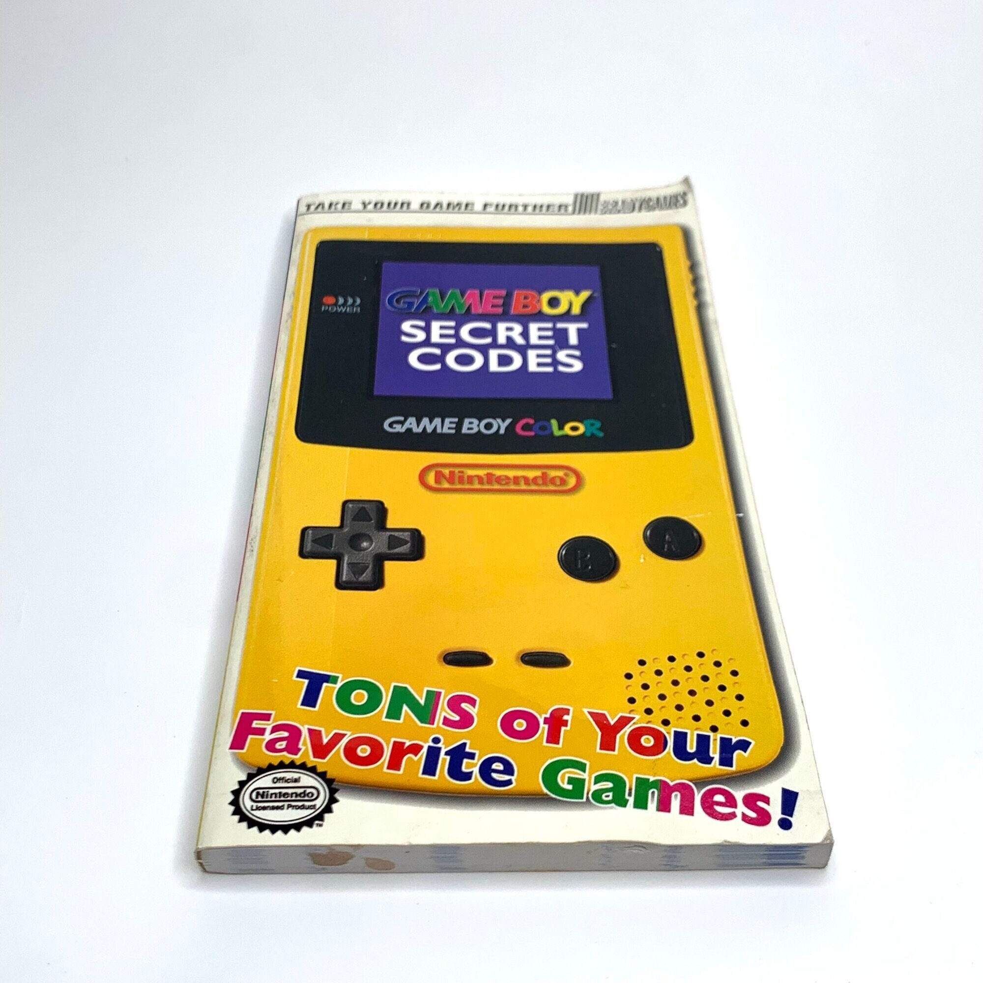 Vintage Nintendo Book Game Boy Color Secret Codes by Brady | Etsy