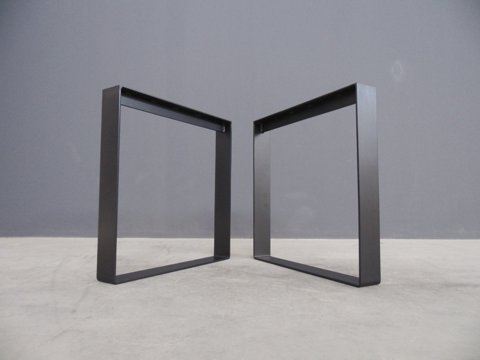 28 Wide Flat Steel Table Legs28 Wide Bases | Etsy