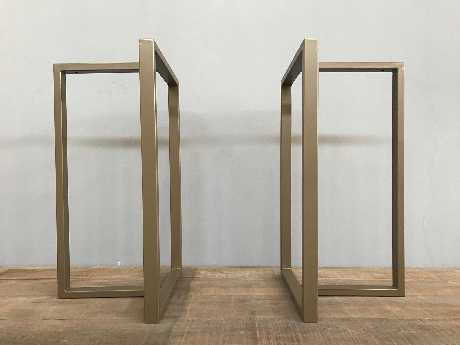 Bar Table Legs 40 X 28 X 16 T-look Trestle | Etsy