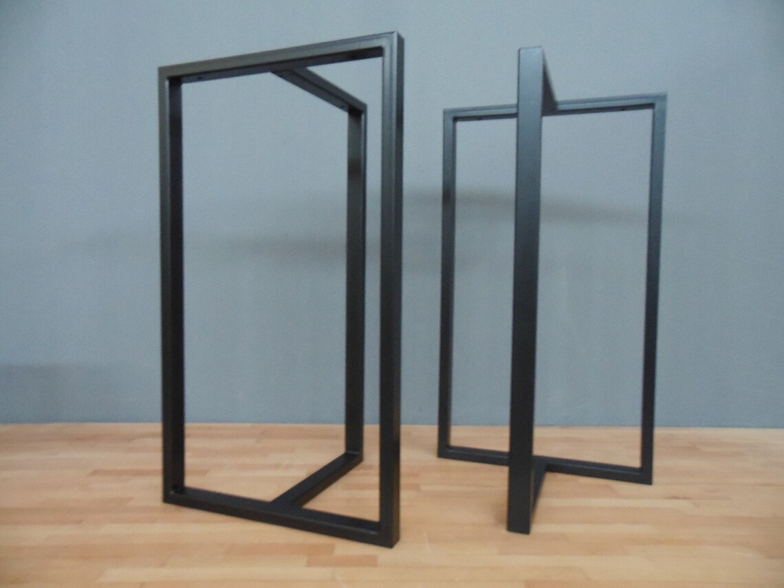 Metal Table Legs ''BAR HEIGHT'' Table Legs - Etsy