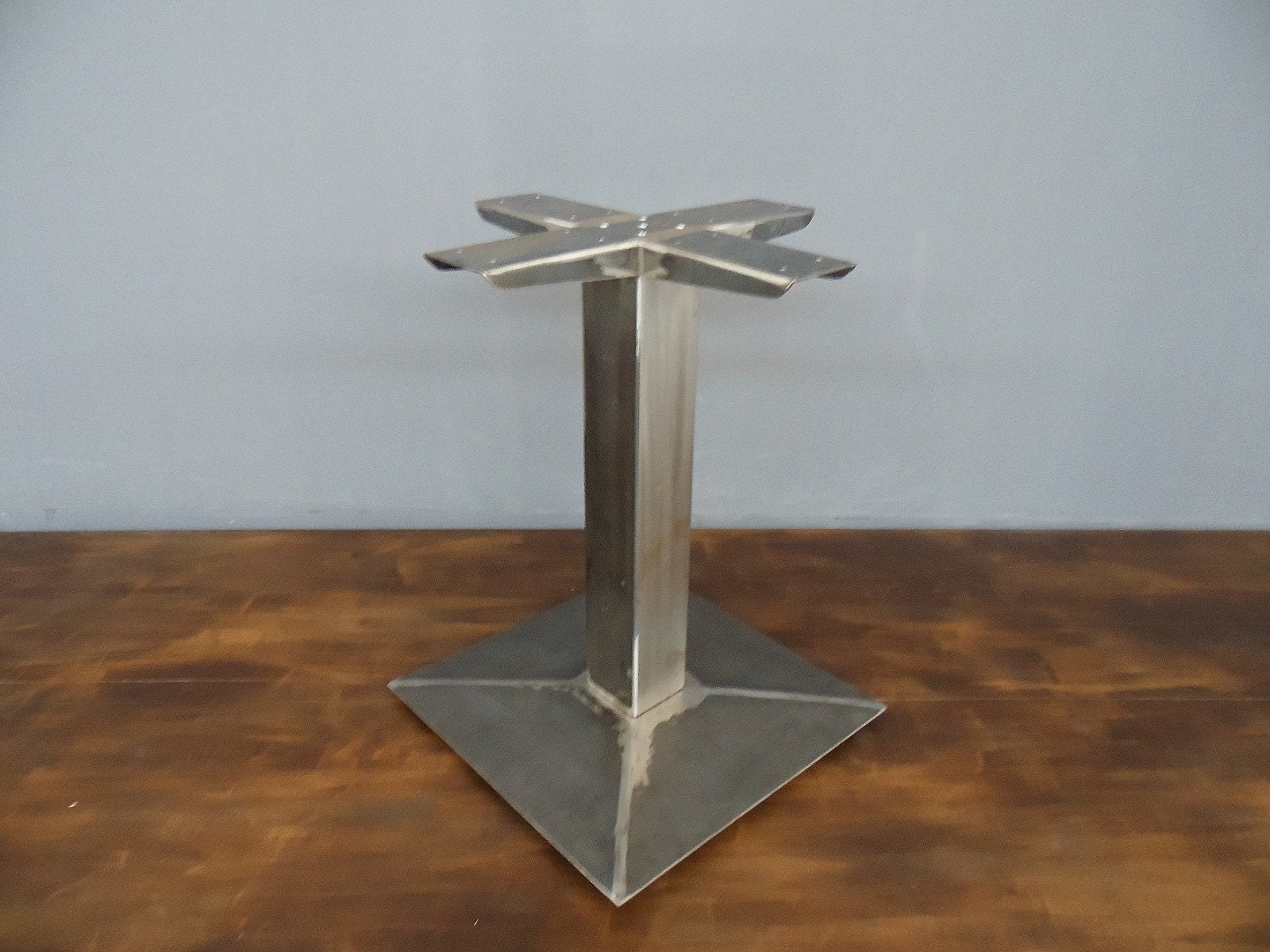 Table Pedestal 28 Square Post Table Base Height 25 to | Etsy