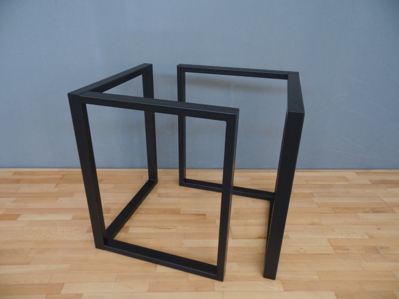 Modern Metal Table Base 28 X 23 X 23 - Etsy