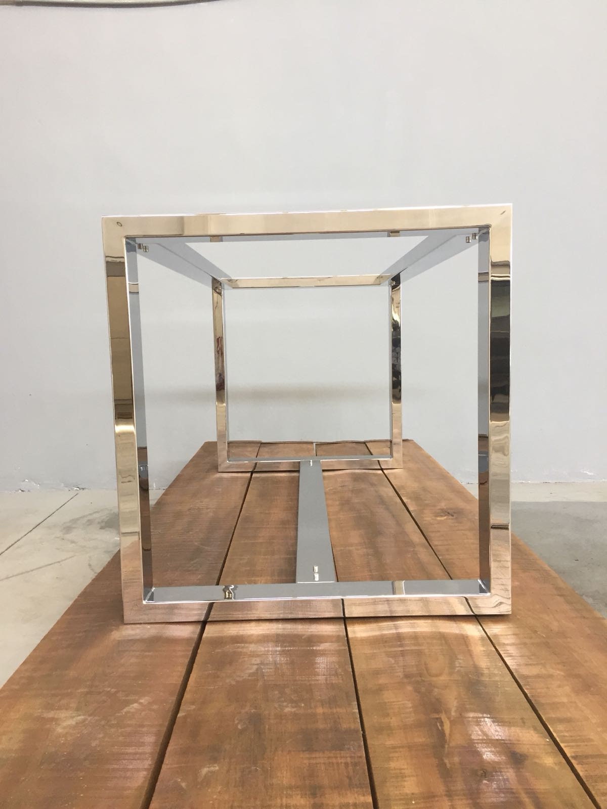 Stainless Steel Dining Table Base Steel Table Legs For | Etsy