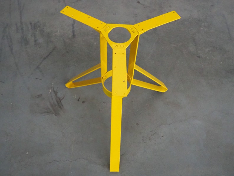 Kitchen & Dining Table Pedestal, Metal Round Table Base , 28" Height 22 ...
