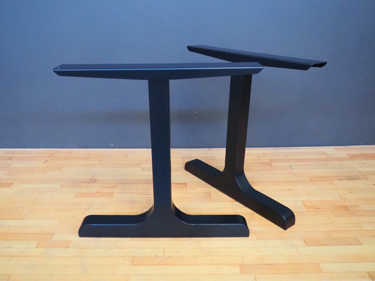 Iron Table Legs Steel Industrial Dining Table Legs , 28 Single Bar-70 ...