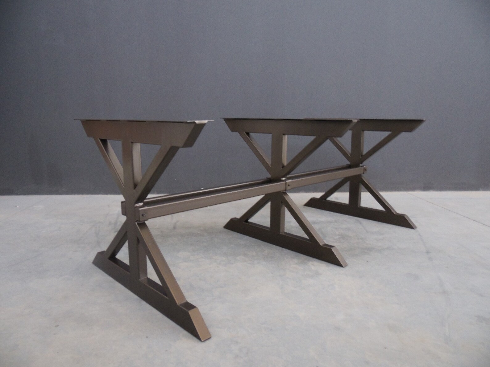 Heavy Duty Steel Dining Table Base | Customizable KABIL Design - Etsy
