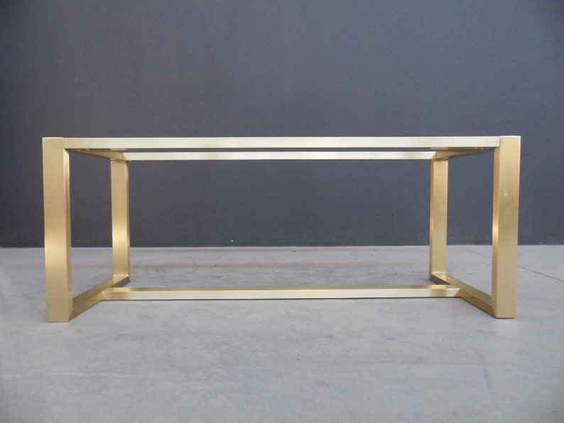 Dining Table Base Brass Heavy Duty Table Base Custom Table | Etsy