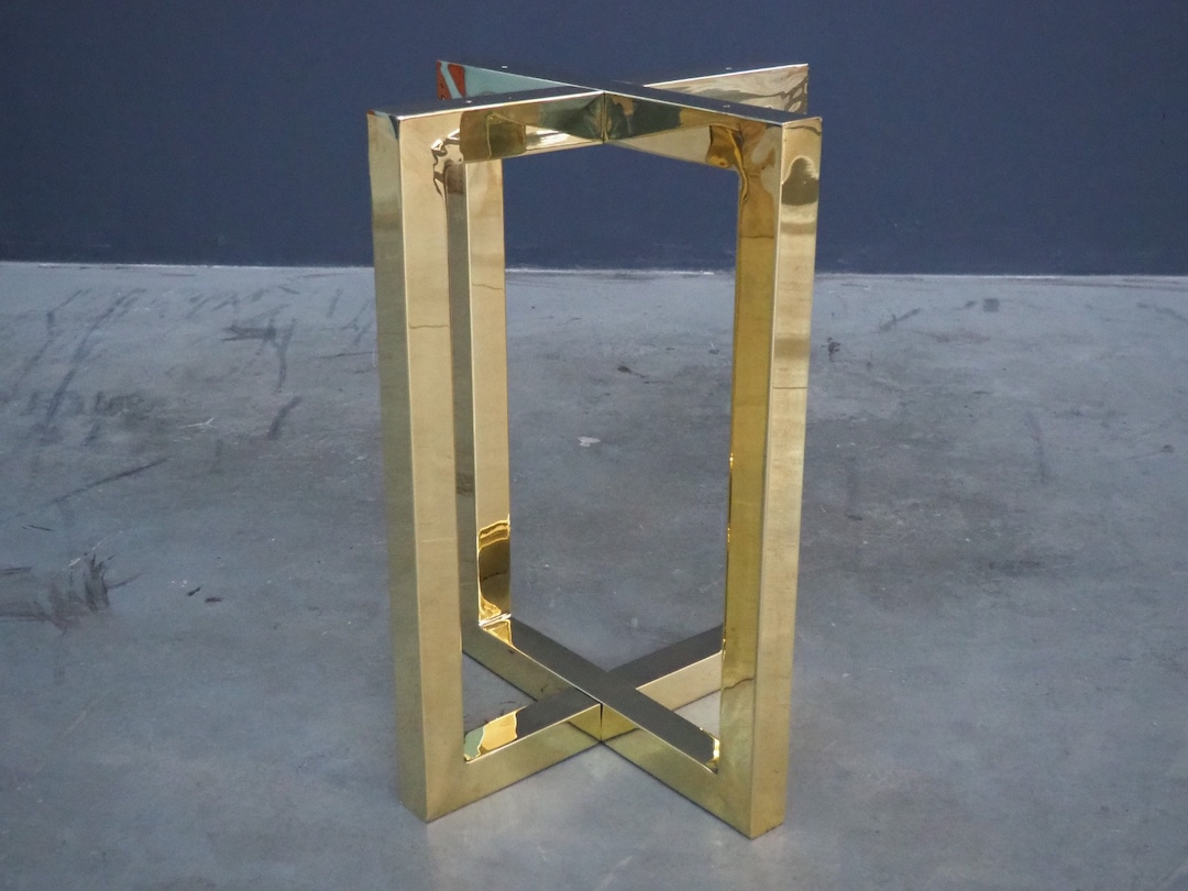 Brass Dining Table Legs , 28 H X 20 R Round Table Bases, Height 26 30 ...