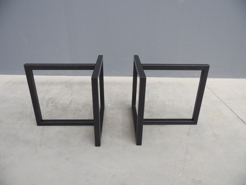 Metal Table Legs T Shaped Steel Dining Table Legs Iron - Etsy