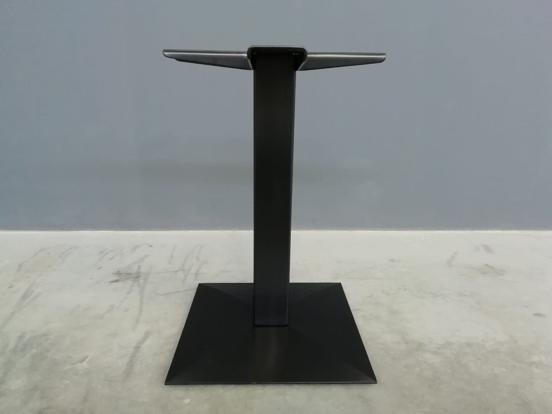 Table Pedestal, 28" Square Post Table Base Height 25” to 30” - Etsy