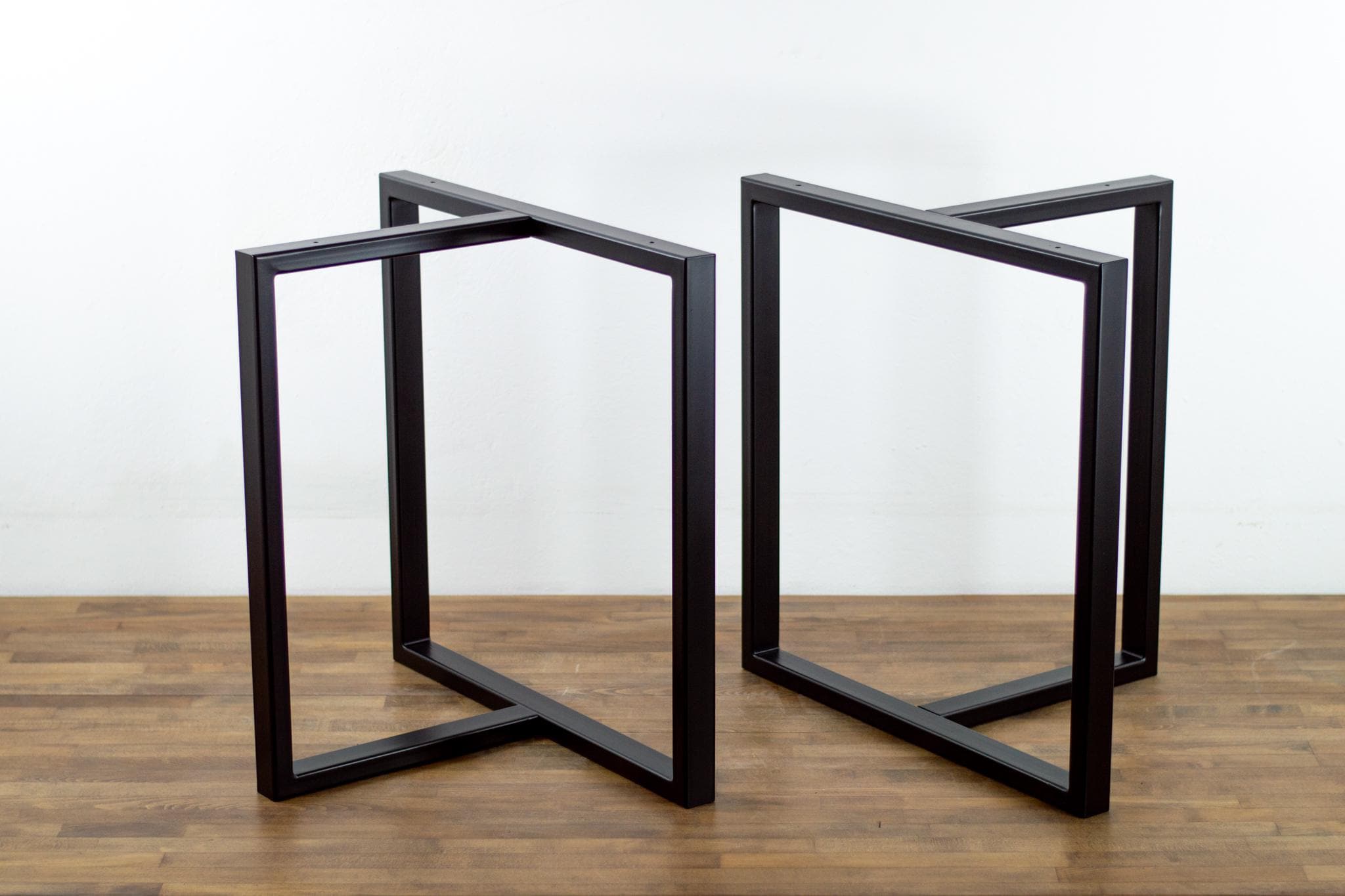 Steel Dining Table Legs, Metal Table Trestles, Set of 2, DIY - Etsy