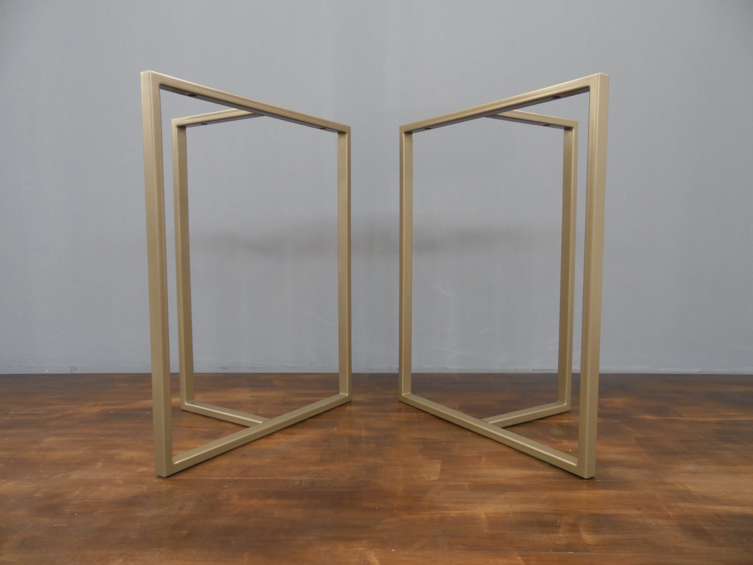 Metal ''t-shaped '' Table Legs 28 X - Etsy Canada