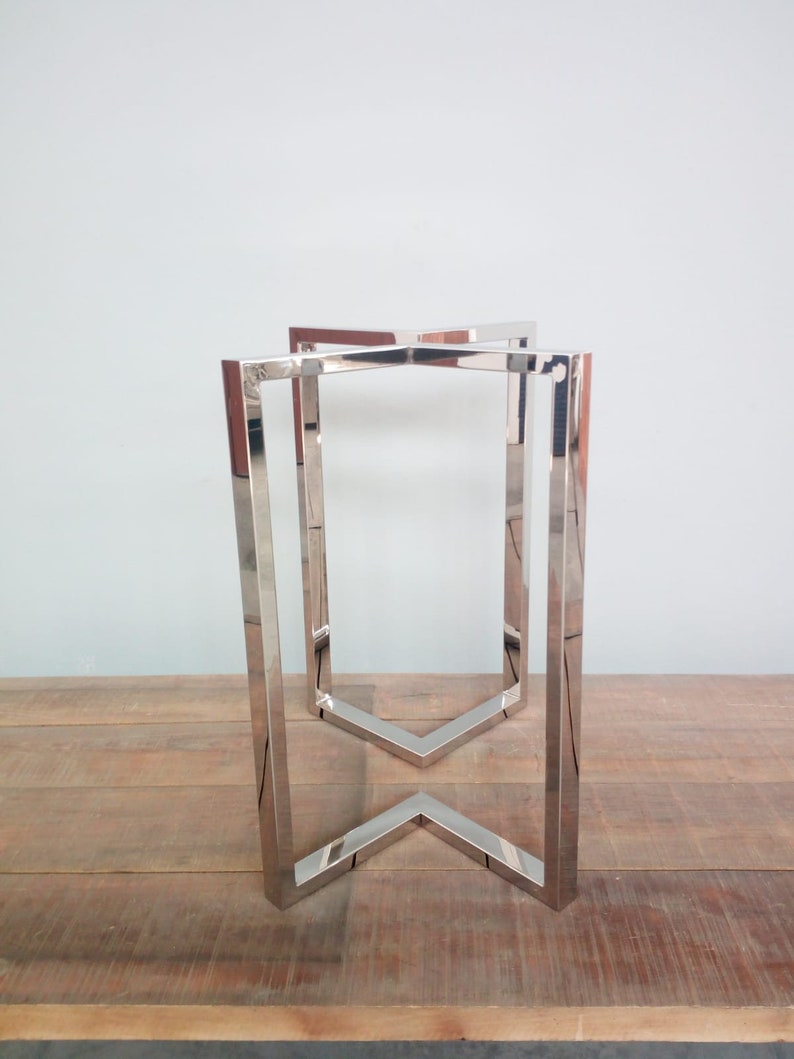 Counter Metal Table Legs Stainless Steel Steel Bracket | Etsy